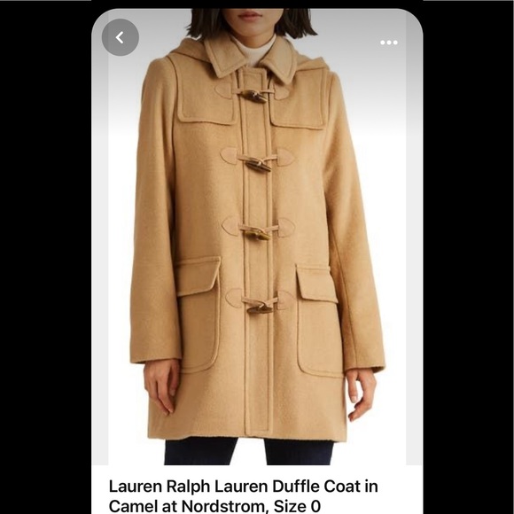 Lauren Ralph Lauren | Jackets & Coats | Lauren Ralph Lauren Camel Coat ...